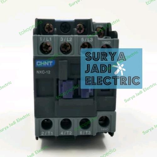 Jual Contactor CHINT NXC-12 36V Kontaktor CHINT NXC 12 5,5KW 3 Phase ...