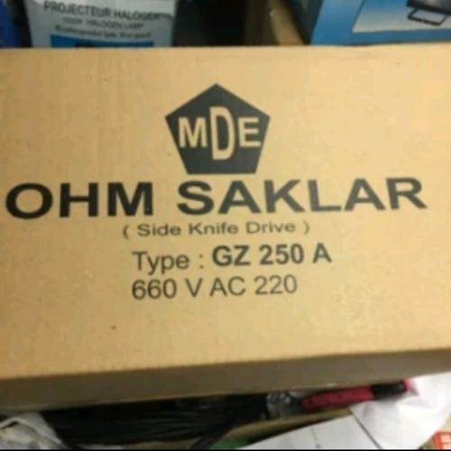 Jual ohmsaklar handle genset 630A MDE 4pole - 250A/4pole - Jakarta ...