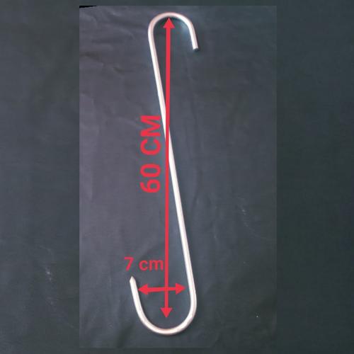 Jual Leter S Hook besi gantungan tahan berat lebih dari 100 kg - 60 CM ...