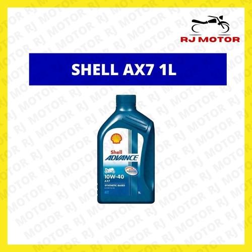 Jual OLI SHELL AX7 ADVANCE 10W 40 1 LITER OLI MOTOR ASLI - Kota ...