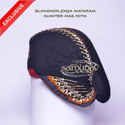 Jual Blangkon Jogja Mataram Royal Quality Motif Kumiter Mas Nitik - 12 ...