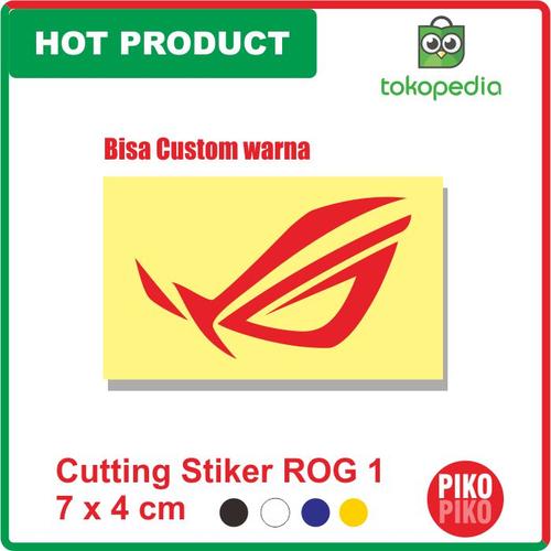 Jual Cutting Stiker / Decal Logo Asus ROG - Desain a - Kota Semarang ...
