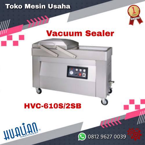 Jual Mesin Vacum sealer double Chamber otomatis HVC-610S/2SB HUALIAN ...
