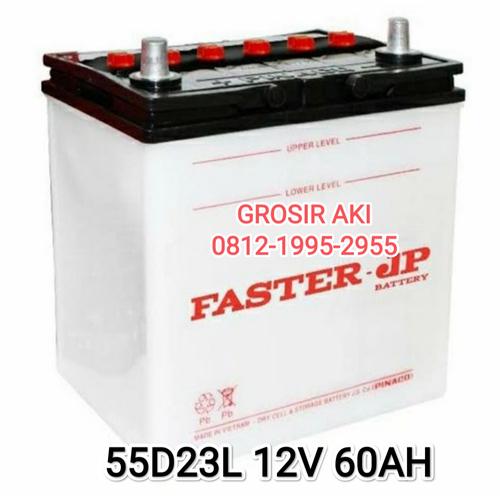 Jual 55D23L FASTER AKI BASAH 12V 60AH - Jakarta Selatan - GrosirAki ...