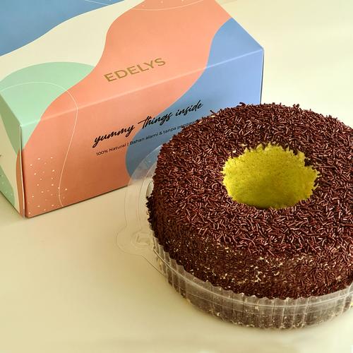 Jual Chiffon Cake Pandan Meses / Kue Sifon Pandan / Kue Chiffon Pandan ...