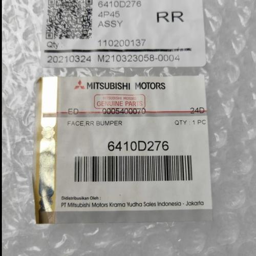 Jual 6410D276 BUMPER BELAKANG PAJERO 2017 TANPA LUBANG SENSOR - Jakarta ...