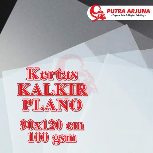 Jual KERTAS KALKIR / TRACING PAPER 100 gsm - 90 x 120 cm PLANO ...