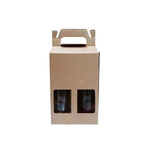 Jual Dus Jinjing Kardus Botol 250ml isi 4 Box Tenteng Kemasan Minuman ...