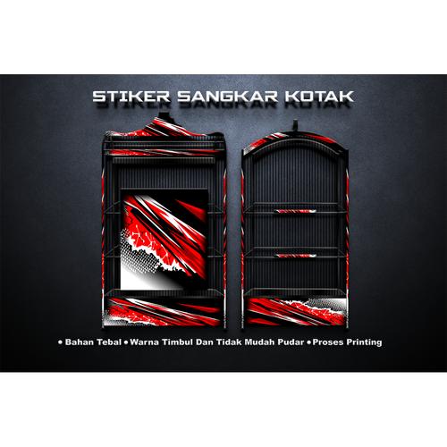 Jual STIKER DECAL SANGKAR KOTAK RACING - kotak nomor 3 - Kab. Jombang ...