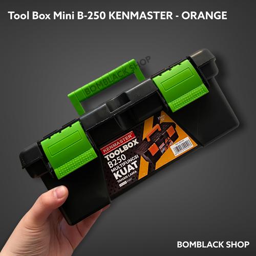 Jual Tool Box Mini B-250 KENMASTER Toolbox Kecil Obeng Kotak Perkakas ...