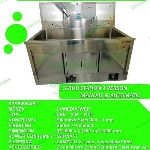 Jual scrub station 2 person manual automatic - Jakarta Barat ...