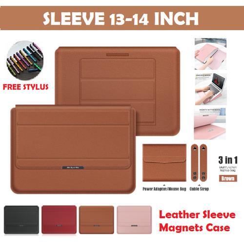 Jual Acer Swift X 14LEATHER SLEEVE MAGNETS CASE 3in1 LAPTOP STAND ...