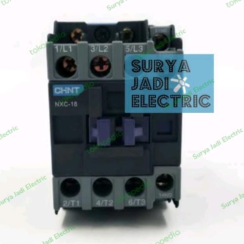 Jual Contactor CHINT NXC-18 400V Kontaktor CHINT NXC 18 7,5KW 3 Phase 400V - Kota Medan - Surya ...