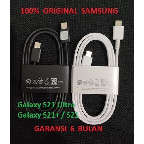 Jual SAMSUNG Kabel Data Cable Galaxy S21 Ultra S21+ S21 Original 100% ...