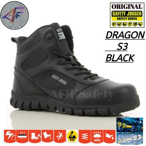 Jual SEPATU SAFETY DRAGON S3 SRC - SEPATU KESELAMATAN KERJA - SEPATU ...