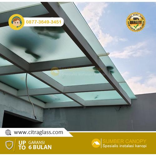 Promo Canopy kaca / kanopi atap tempered glass carport - Jakarta ...