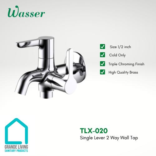 Jual Wasser Kran Tembok Cabang Shower Tap Kuningan TLX-020 - Jakarta ...