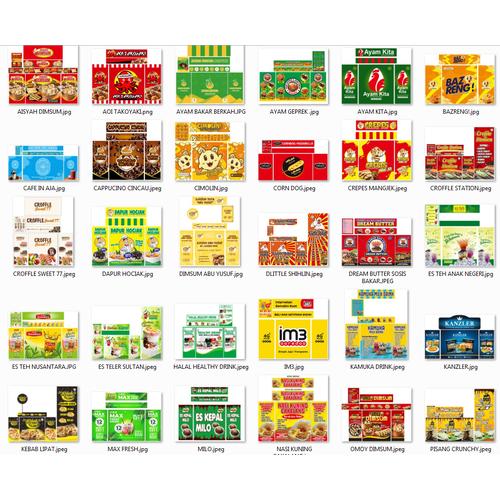 Jual ONLY Cetak Branding Booth Portable standar | sticker | banner ...