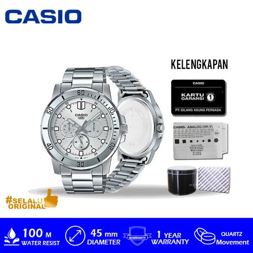Promo Casio General MTP-VD300D-7EUDF with BOX Kaleng Bergaransi Resmi ...