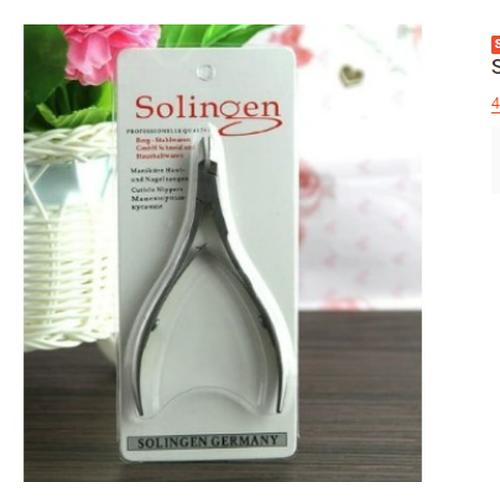 Jual Cuticle Nipper Gunting Kuku Kutikula tang kuku tang solingen nail ...