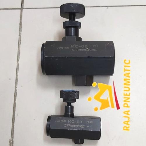 Jual HYDRAULIC FLOW CONTROL KC-04 1/2 THROTTLE N CHECK VALVE 3000PSI ...