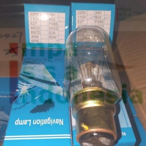 Jual 790426 Tubular Navigation Lamp B22 110V 40W Bayonet Base - Kota ...