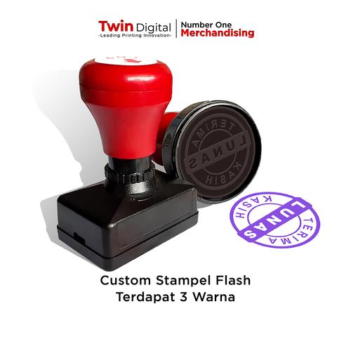 Jual Cetak Stempel Flash - Stampel Flash 1 warna - stempel murah - 1 ...