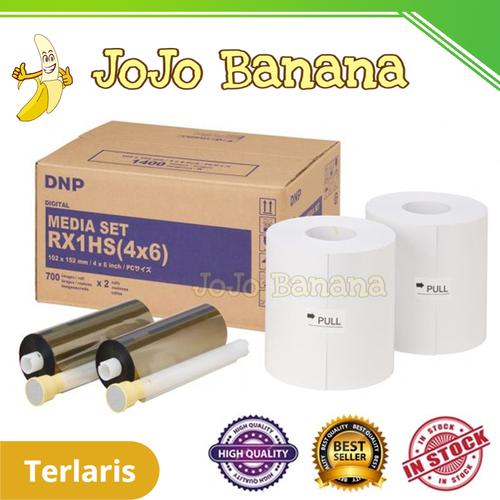 Jual Refill DNP Fotolusio DS-RX1 4R 4x6 Film plus Paper - Roll Paper ...