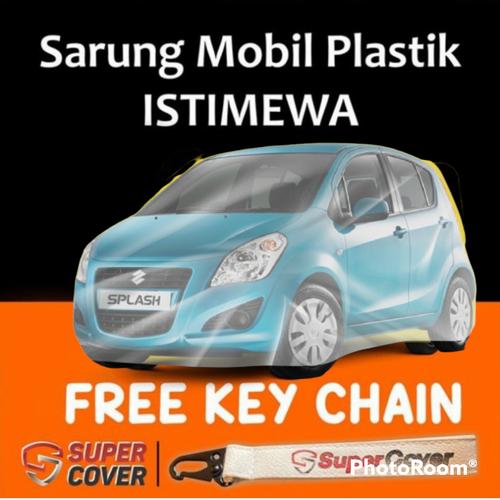 Jual Cover mobil Splash plastik transparan supercover tebal waterproof ...
