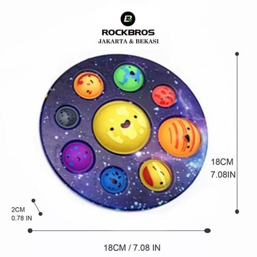 Jual Simple Dimple Moon Planet Galaxy Fidget Toy Pop It Squishy Mainan ...
