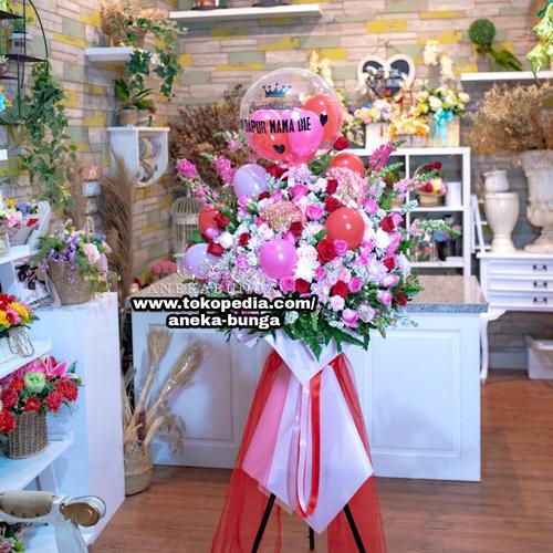 Jual Standing Bunga Balon Balloon Congratulations Flower Ucapan ...
