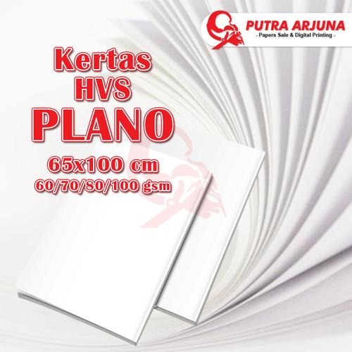Jual KERTAS HVS, 60, 70, 80, 100 gsm - 65x100cm PLANO - 500 LEMBAR ...