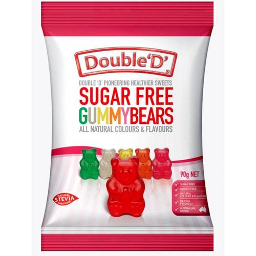 Jual DOUBLE D Sugar Free Gummy Bears 90 Gram - Jakarta Barat ...
