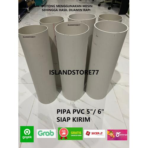 Jual PIPA PVC 6" INCH KELAS AW PER 1 METER PIPA PARALON - DENGAN MOF ...