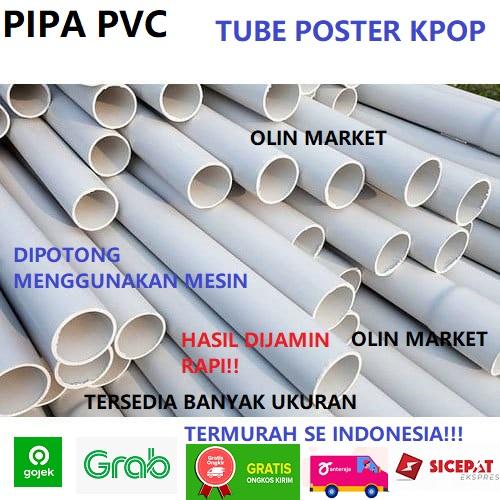 Jual PIPA PVC METERAN 3/4" INCHI PIPA BARU 1 METER PER BATANG TUBE ...