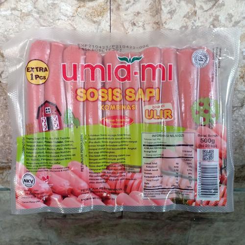 Jual Umia-mi sosis ulir sapi isi 20 pc 500 gram - Kota Surabaya - Indah ...