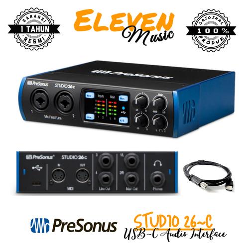 Jual PreSonus Studio 26c USB-C Audio Interface - Jakarta Pusat ...