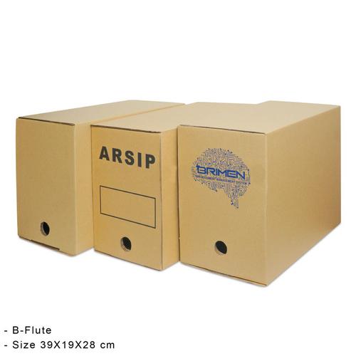 Jual box file kardus arsip besar document organizer dus odner kantor ...