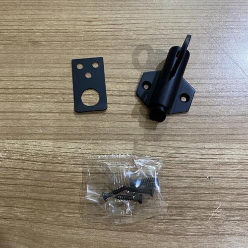 Jual SPRING KNIP DEKKSON SK 018 BR MATT BLACK Grendel Slot Kunci Kodok ...