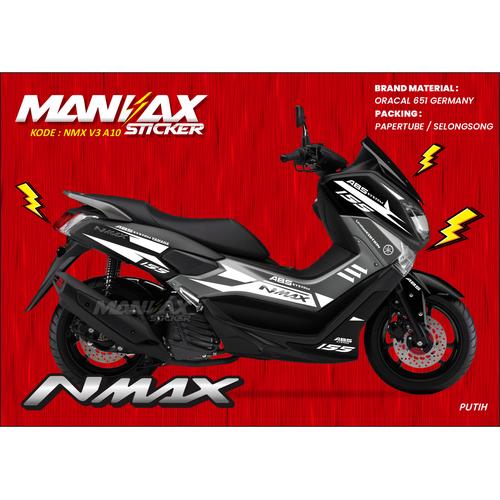 Jual Striping Stiker Lis Body Motor Yamaha Nmax 2019 - Cutting Nmax Old ...