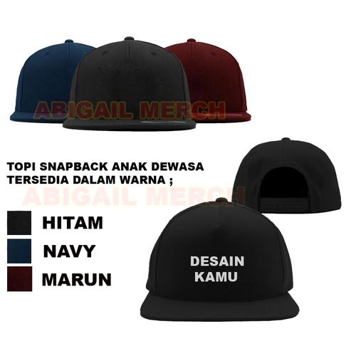 Jual TOPI SNAPBACK PRIA TOPI DISTRO CUSTOM SESUAI KEINGINAN - Kab ...