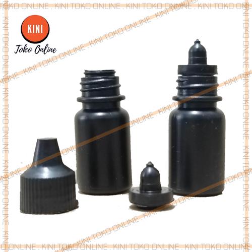 Jual GOJEK | CC botol tetes 15 ml PENTOL POLOS plastik putih hitam 15ml ...