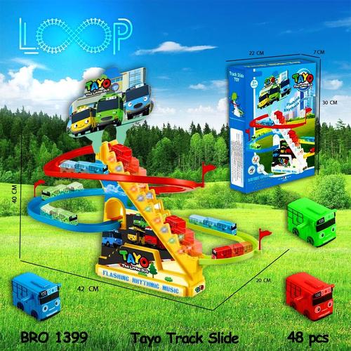 Jual Mainan Anak Tayo Little Bus Track Set Jalur Seluncur - Jakarta Selatan - Mainan-Qu | Tokopedia