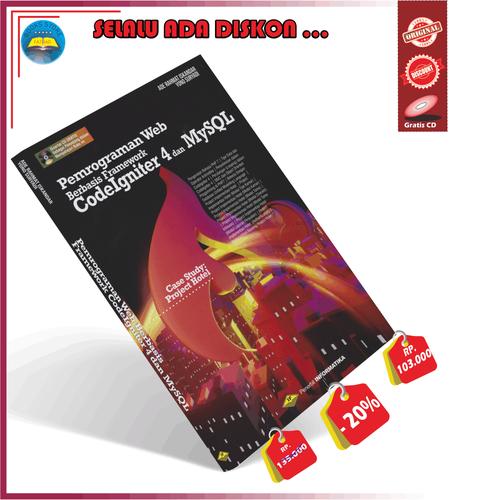 Jual Buku Pemrograman Web Berbasis Framework Codeigniter 4 dan Mysql ...