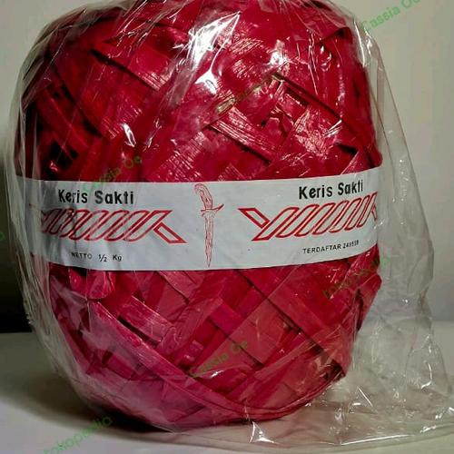 Jual Tali Rafia - Merah Biru Hijau - Keris Sakti - 500 gram 1/2 kg ...