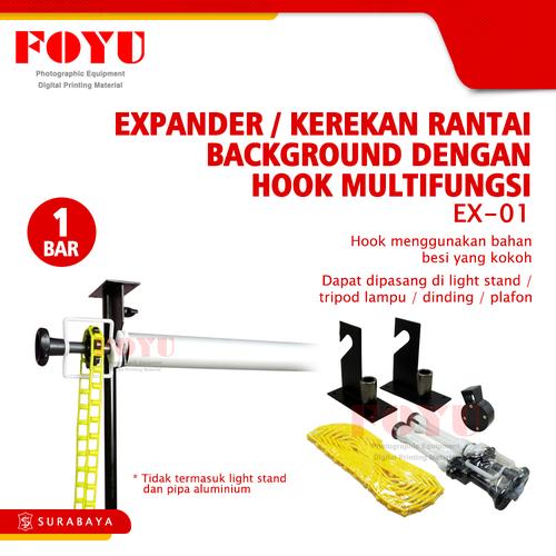 Jual Expander Background Manual 1 Slot Bar Dengan Hook Multifungsi EX ...