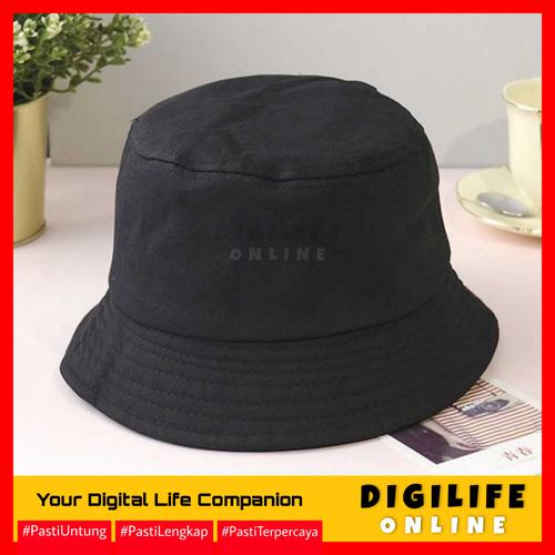 Jual Topi Bucket Caping Cap Hat Pria Wanita Dua Sisi Sparsil Bolak ...