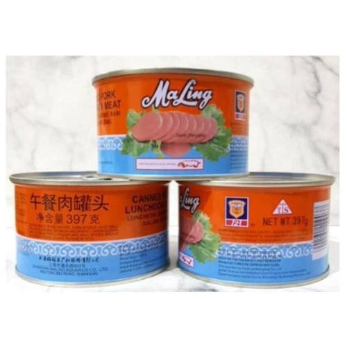 Jual Ma Ling TTS Luncheon Pork Meat 170gr - Daging Babi Ham Maling ...
