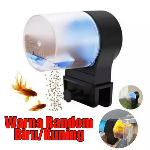 Jual Mesin Tempat Makan Pakan Pellet Ikan Hias Otomatis Timer Auto ...