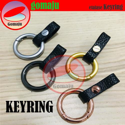 Jual ROUND CIRCLE KEYCHAIN KEYRING GANTUNGAN KUNCI MODEL LINGKARAN - Rs ...